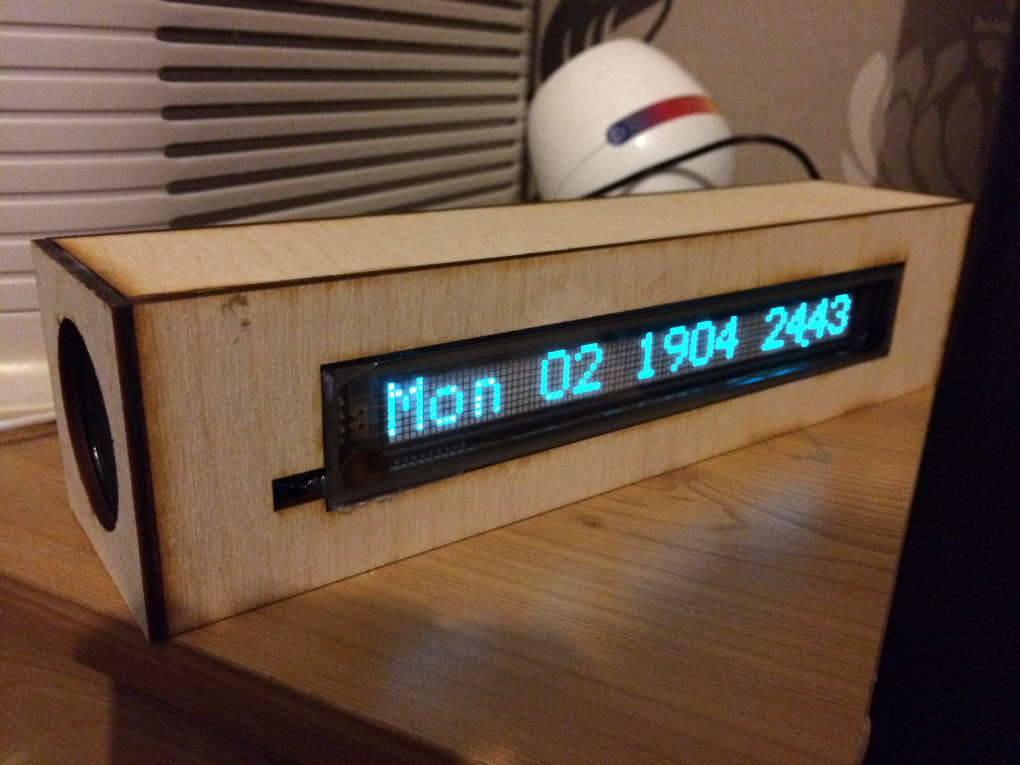 Vfd Clock With Snmp And Ntp Pyrofers Projects